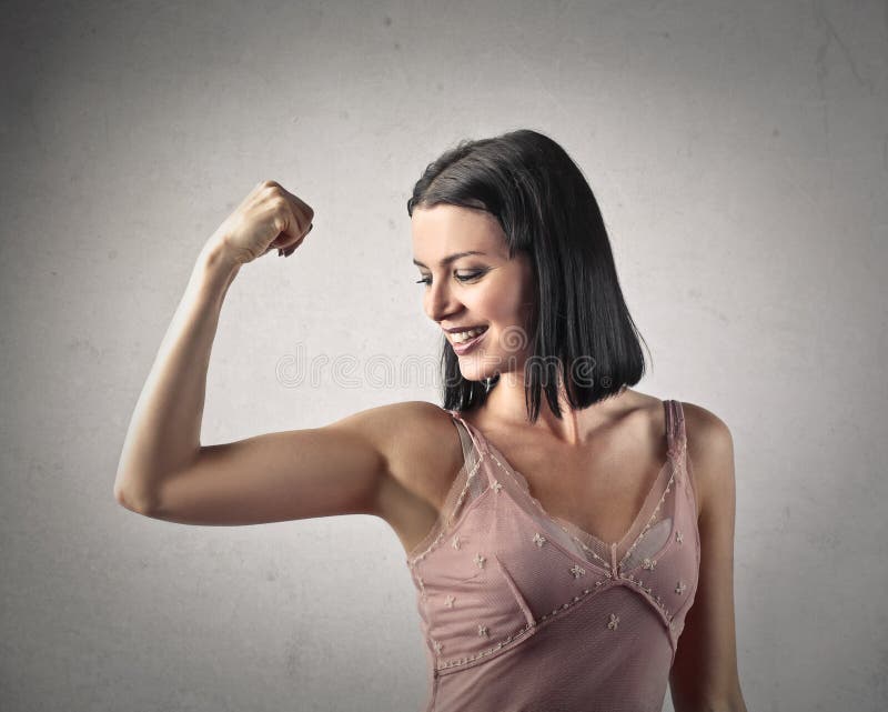 Muscles stock photo. Image of strong, happy, white, biceps - 63583386