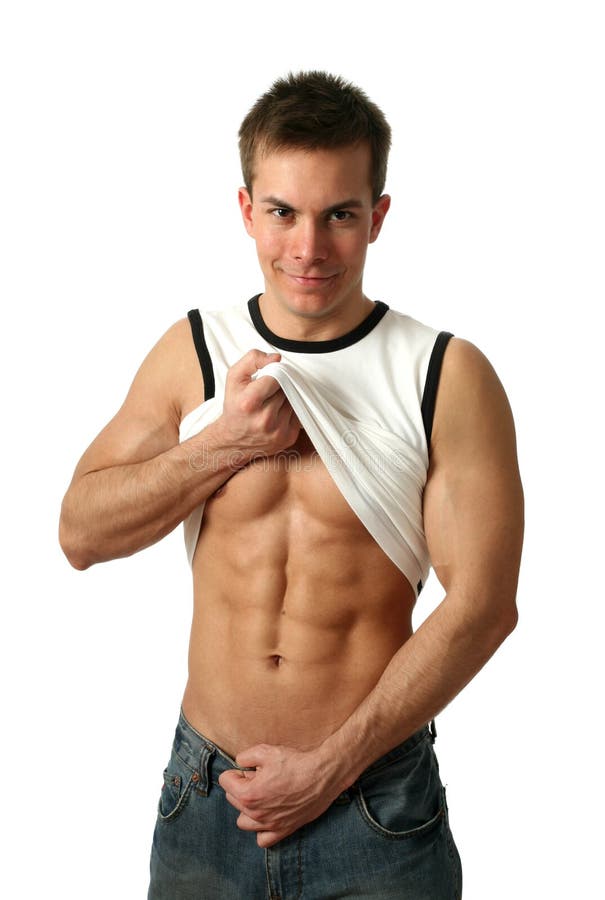 Muscular Abs stock image. Image of pack, athletic, body - 8483579