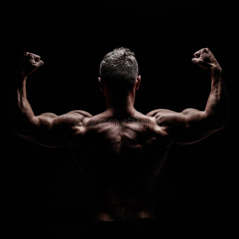 Muscular body stock image. Image of athlete, bicep, beauty - 69049933
