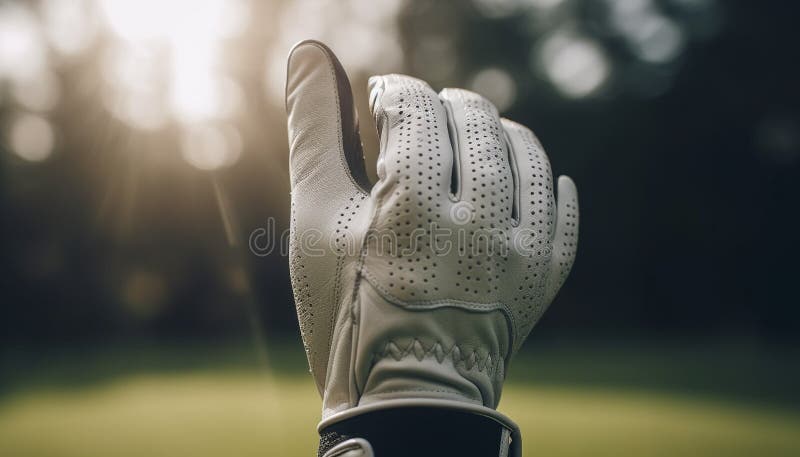 Muscular Hand Hits Ball, Athlete Success Achieved Generated by AI Stock ...