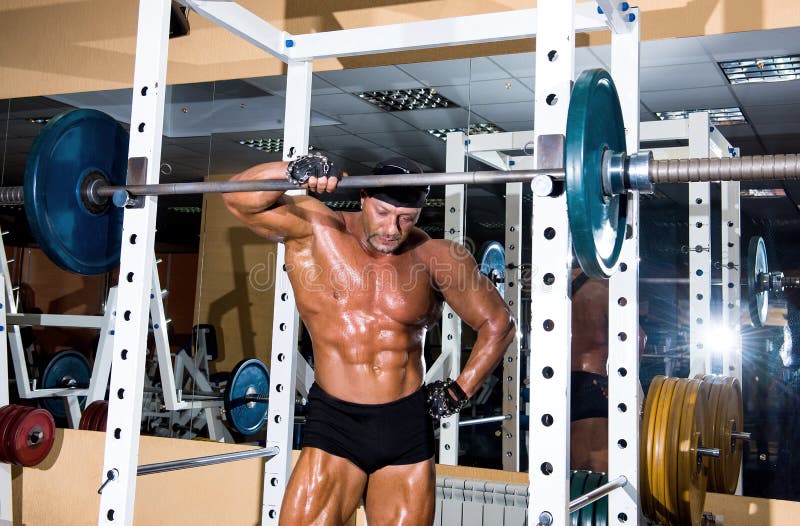 Muscular Handsome Bodybuilder Stock Image - Image of male, athlete ...