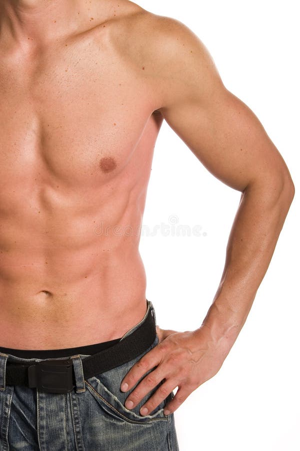Muscular male stock image. Image of male, packs, pecs - 6231029