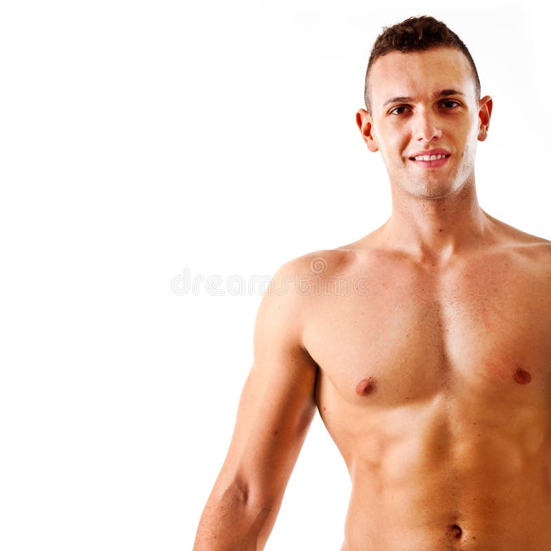Muscular man portrait stock photo. Image of healthy, muscular - 20288220