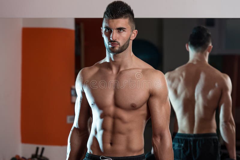 Muscular Men stock photo. Image of lifestyles, looking - 37199032