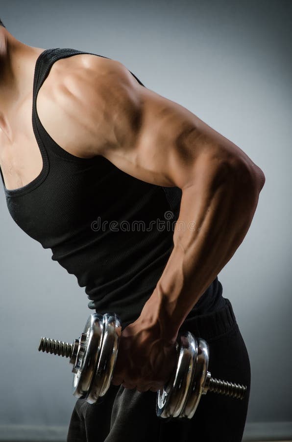 Muscular Ripped Bodybuilder Stock Photo - Image of strong, athletic ...