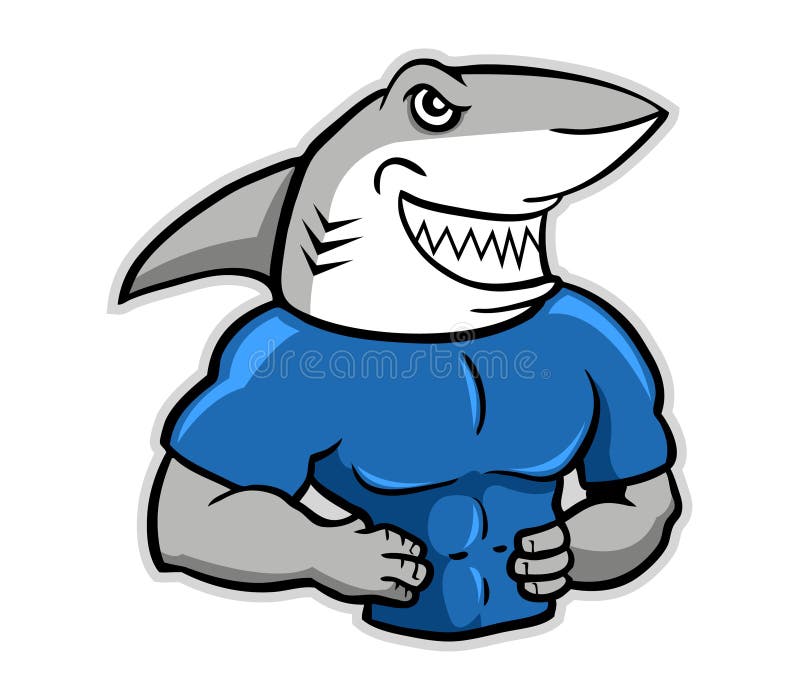 Muscle Shark Stock Illustrations – 95 Muscle Shark Stock Illustrations ...