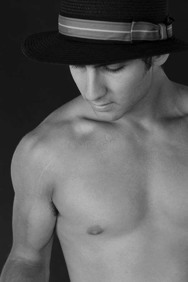 Muscular Upper Body of Young Man Stock Image - Image of male, biceps ...