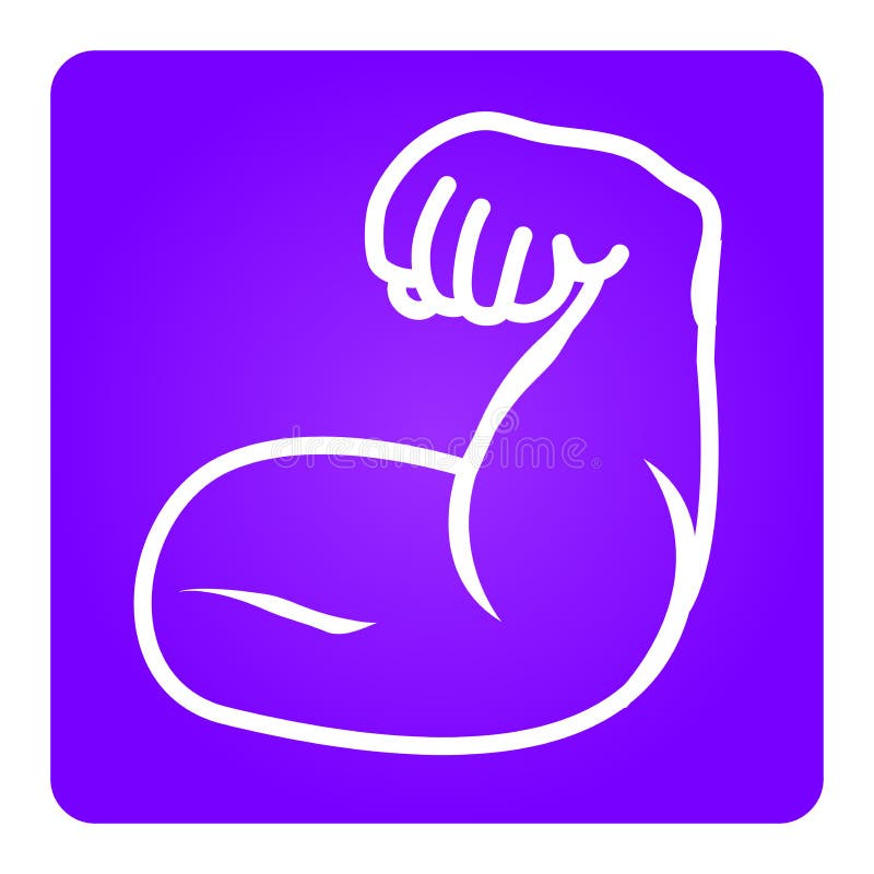 Musculoskeletal Image with Rounded Rectangle on White Background Stock ...