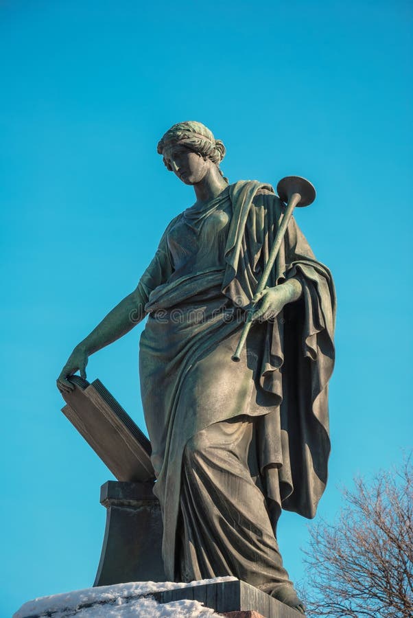 Muse of history stock image. Image of sculpture, ancient - 50776857