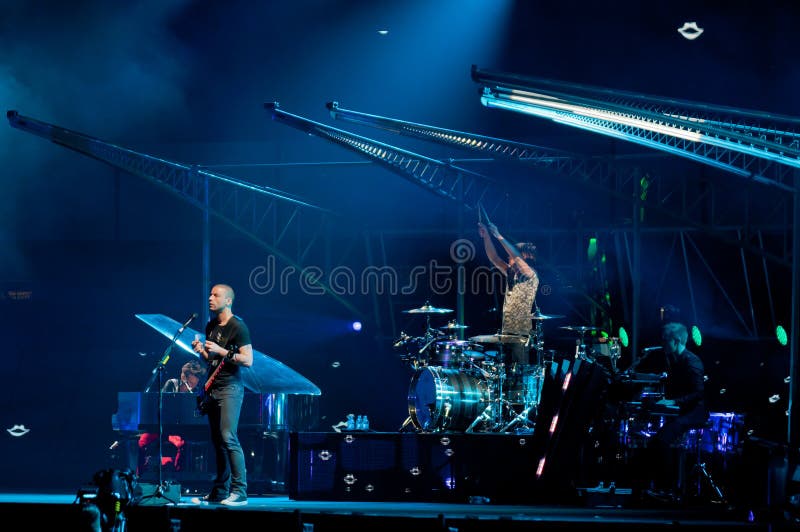 Muse Live! editorial stock photo. Image of muse, turin - 32391538