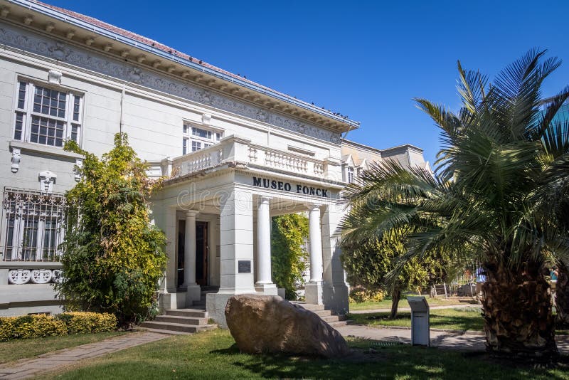 Museo De Fonck - Vina Del Mar, Chile Imagen de archivo editorial ...