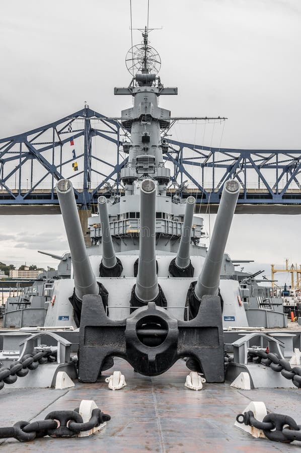 Museo De Massachusetts Del Acorazado Fotografía editorial - Imagen de ...
