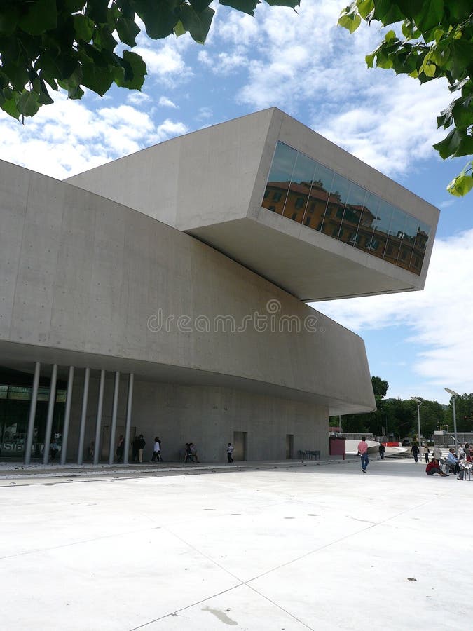 Museo De MAXXI, Roma, Italia Imagen de archivo editorial - Imagen de ...