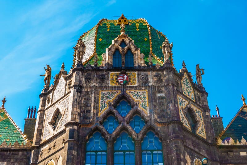 Museo Del Arte Aplicado, Budapest Imagen de archivo - Imagen de ...