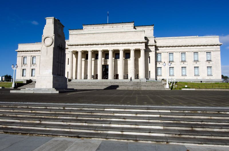 Museo Del Monumento De Guerra De Auckland Foto de archivo editorial ...