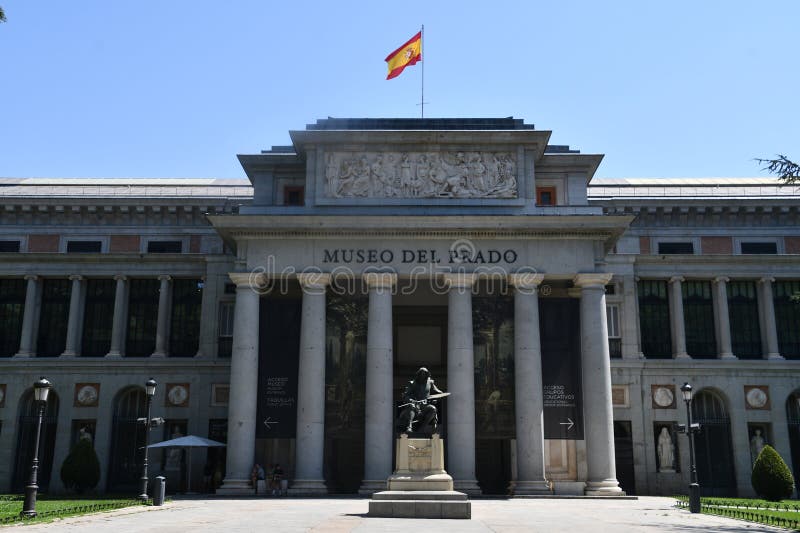 Museo Del Prado in Madrid, Spain Editorial Stock Image - Image of ...