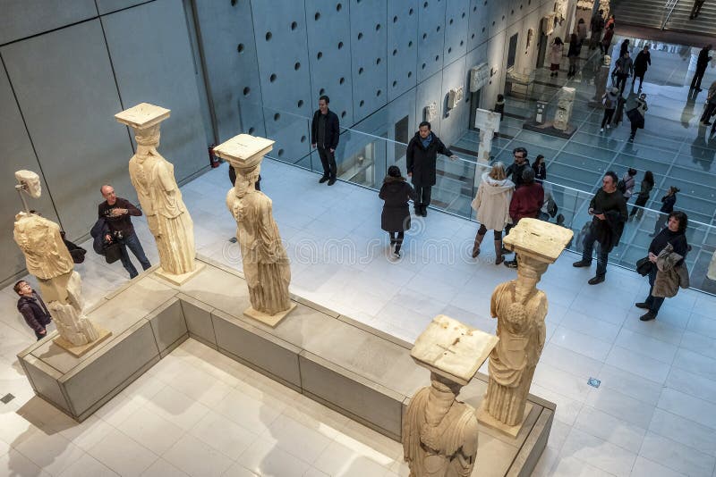 Museo Dell'acropoli a Atene, Grecia Fotografia Editoriale - Immagine di ...