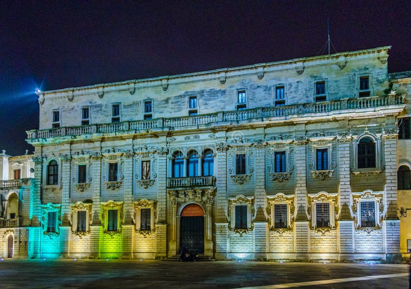 Museo Diocesano in Lecce, Italy....IMAGE Stock Photo - Image of piazza ...