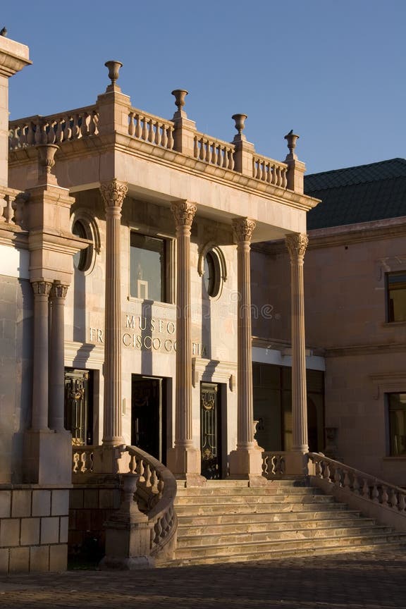 Museo Goitia stock image. Image of column, goitia, palace - 18503203