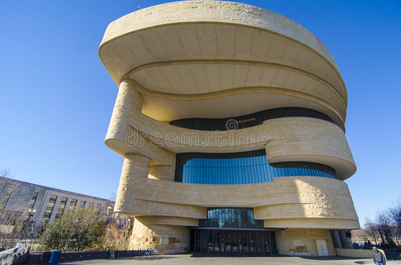 Museo Indio Americano De La Historia Imagen de archivo editorial ...