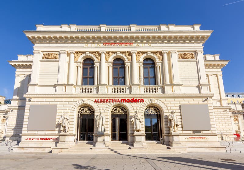 Museo Moderno Albertina En Viena Austria Fotografía editorial - Imagen ...