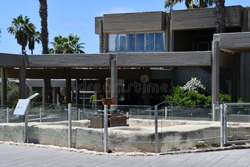 Museo Muza Eretz Israel En Tel Aviv Israel Imagen de archivo editorial ...