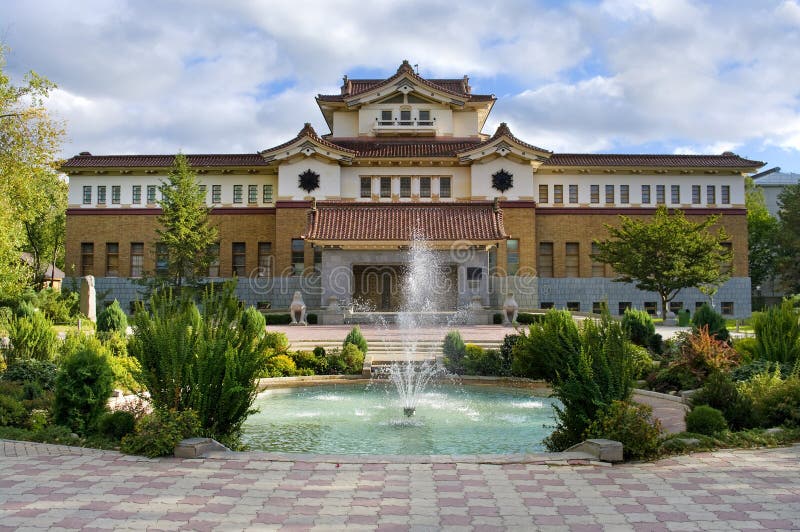 Museo regional de Sajalín, imagen de archivo. Imagen de oriente - 27231223