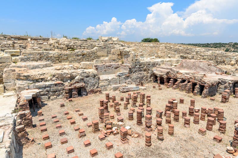Museu Archaeological Em Chipre Imagem de Stock - Imagem de museu, lugar ...