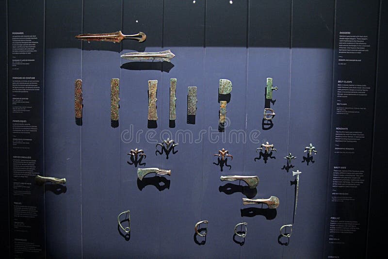 Museu da idade do ferro foto de stock editorial. Imagem de turismo ...