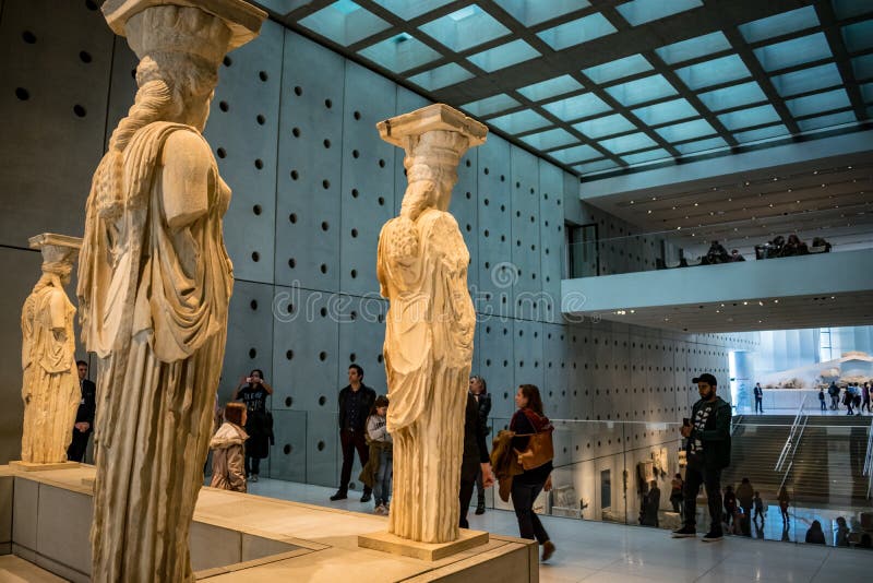 The Museum of Acropolis editorial photo. Image of archaeological ...