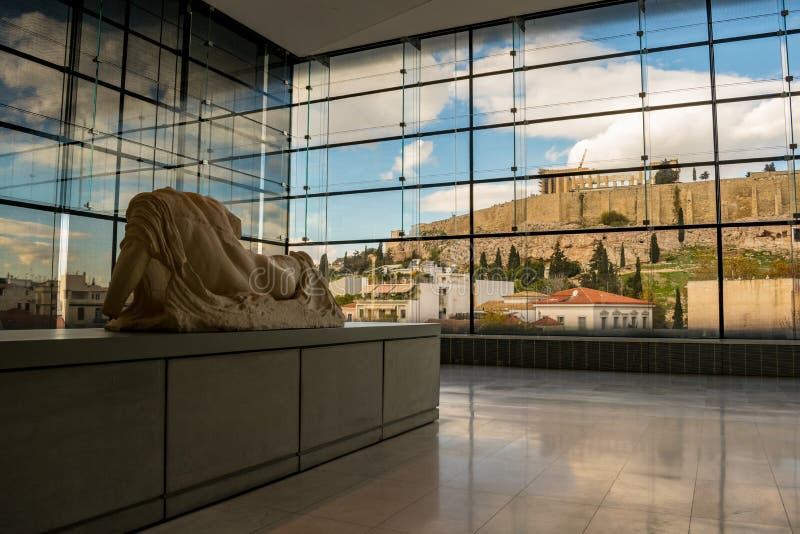 The Museum of Acropolis editorial stock image. Image of editorial ...