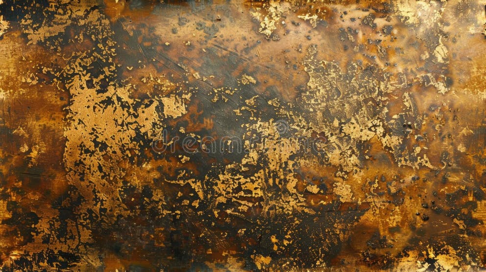 Museum Background with Gold Artifact Texture AI Image Stock ...