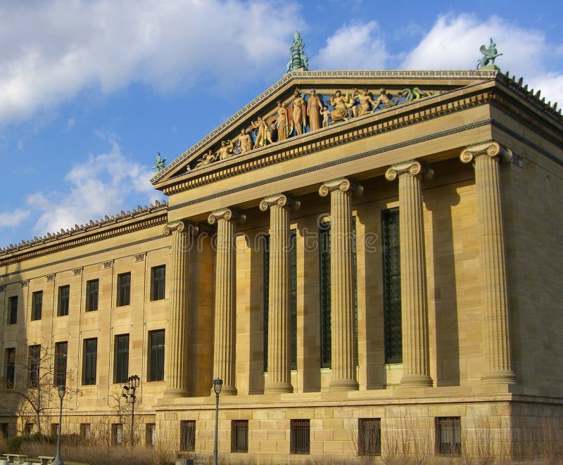 Museum Building stock image. Image of tour, stairs, philadelphia - 495813