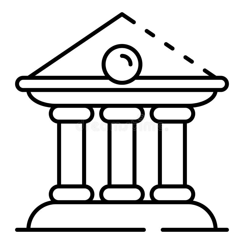 Museum Icon Set, Color Outline Style Stock Vector - Illustration of ... Museum Icon Set, Color Outline Style Stock Vector - Illustration of ...