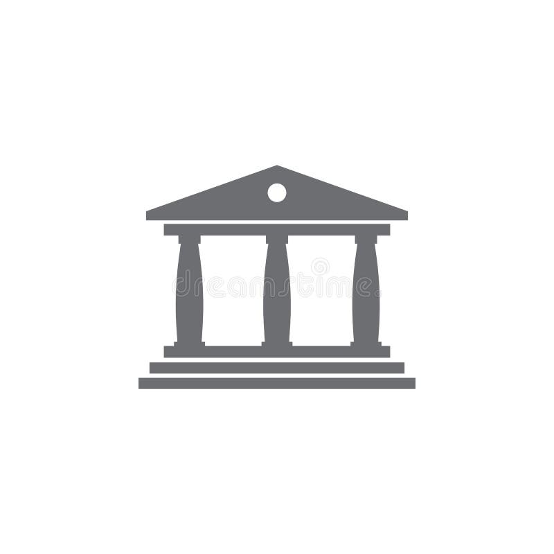 Museum Building Icon. Simple Element Illustration. Museum Building ...