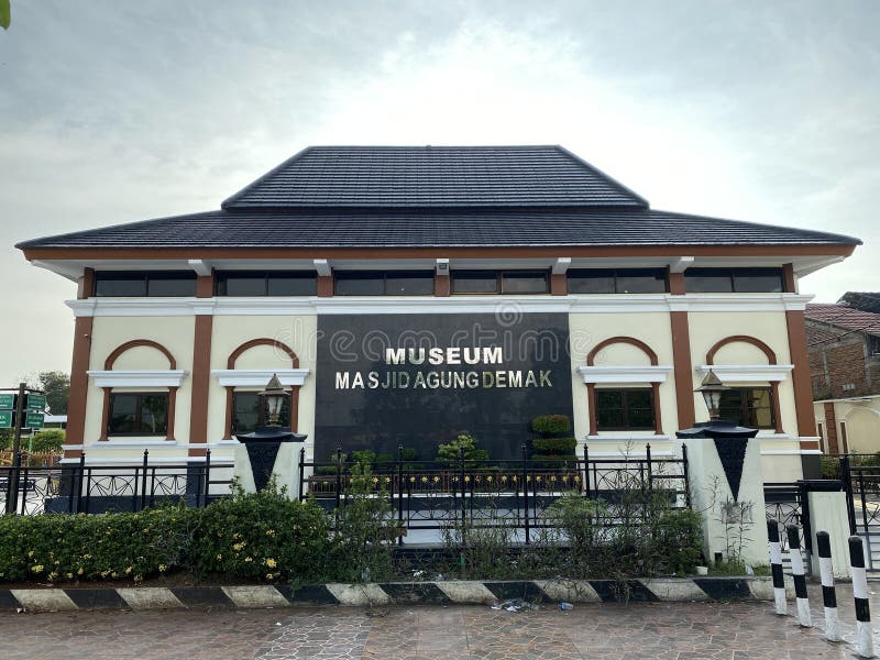 Museum Demak Central Java Indonesia Mosque Agung Demak Editorial ...