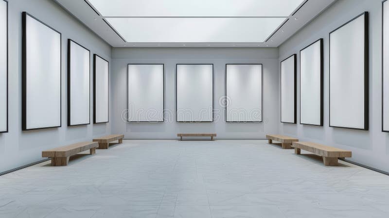 A Museum Exhibit Featuring a Billboard-style Wall Adorned with Various ...