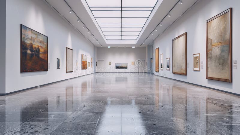 A Museum Exhibit Featuring a Billboard-style Wall Adorned with Various ...