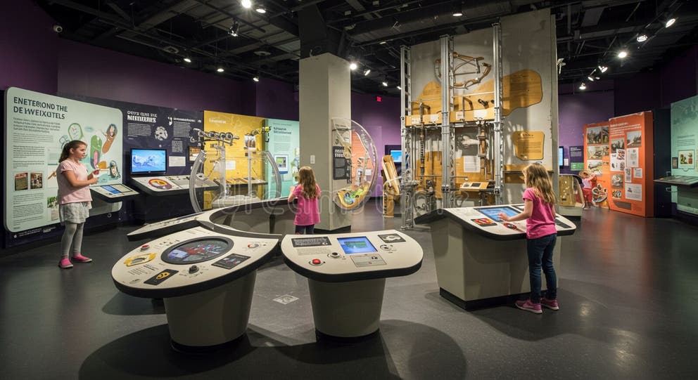 Interactive Art Stations Stock Illustrations – 39 Interactive Art ...