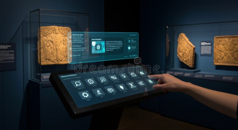 Interface Touchless Exploration Interactive Stock Illustrations – 4 ...