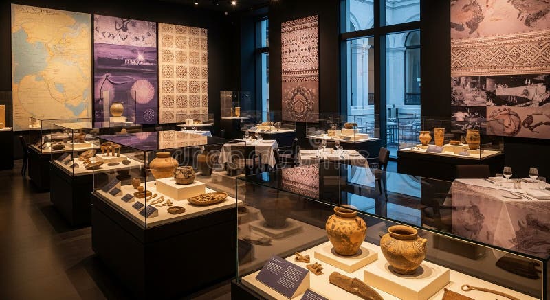 Historical Museum Exhibition Stock Illustrations – 4,438 Historical ...