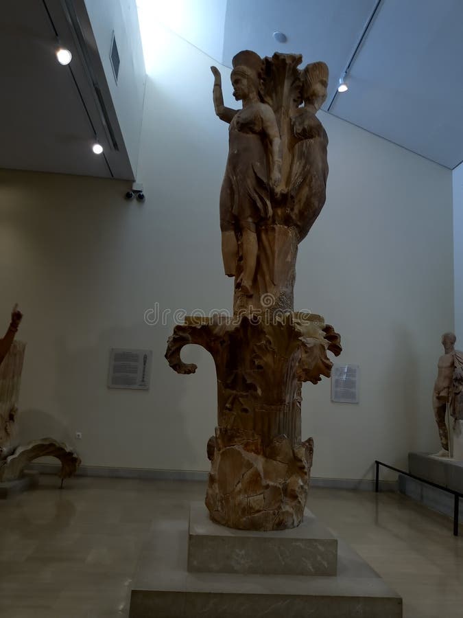 Museum Exponents in Delphi, Greece Editorial Photography - Image of ...