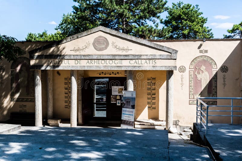 Museum of History and Archeology Callatis Editorial Stock Photo - Image ...