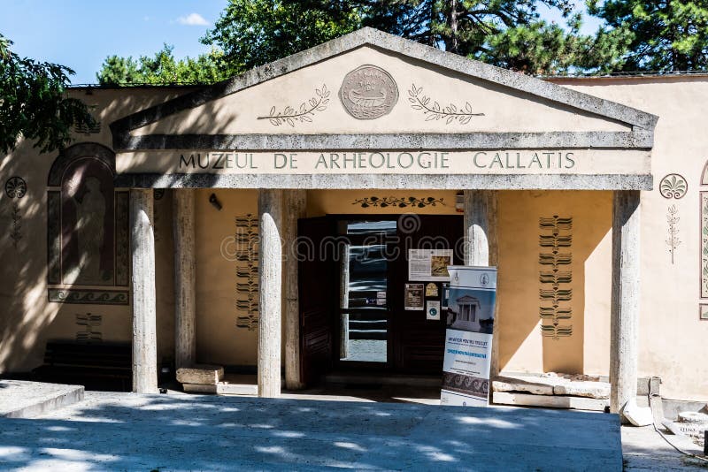 Museum of History and Archeology Callatis Editorial Image - Image of ...