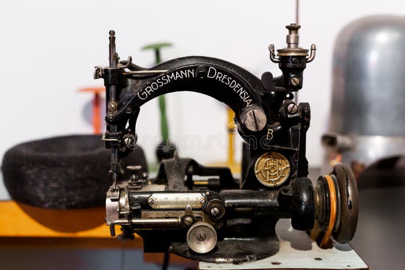 Museum of the History of the Garment Industry. Rare Sewing Machine ...