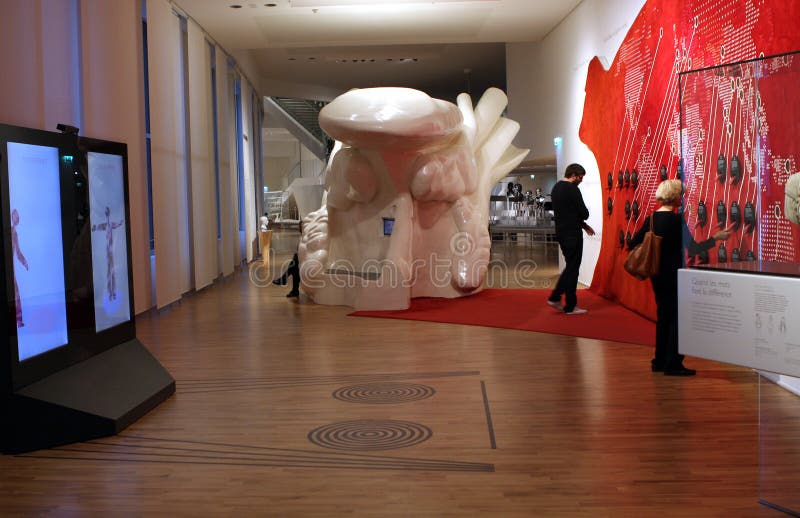 Museum of Human Paris editorial photography. Image of white - 87703092