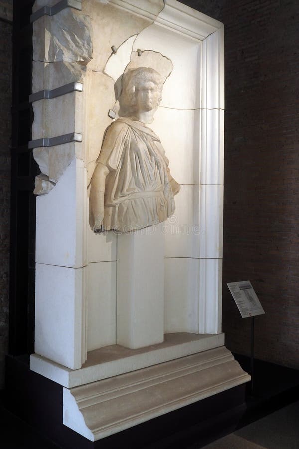 The Museum of Imperial Forums in Rome, Italy Editorial Photography ...