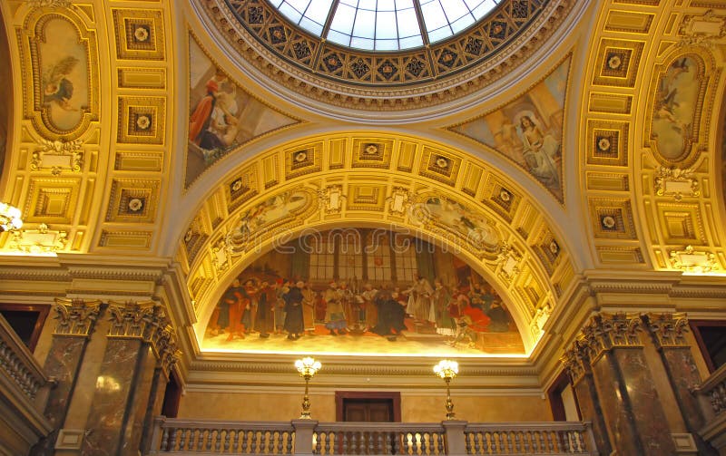 Museum interior stairs editorial photo. Image of design - 65481741