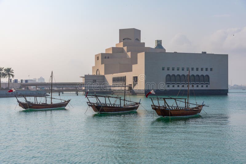 Museum of Islamic Art in Doha, Qatar Editorial Photography - Image of ...