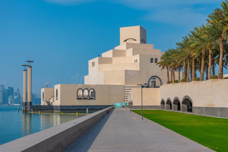 Museum of Islamic Art in Doha, Qatar Editorial Photo - Image of travel ...